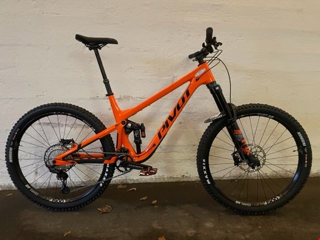 Pivot Firebird 29" orange XL Ride XT für 2999 CHF von Mainstreet 42 aus ...